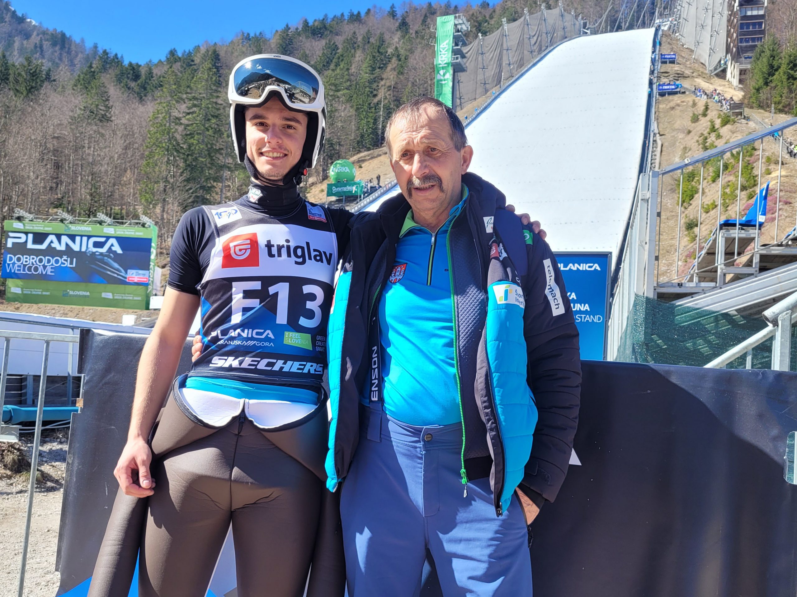 Uroš Vrbek iz SSK Šmartno na Pohorju poletel v Planici - Novice.si